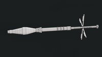 RPG Rocket 3D Models | ActionVFX