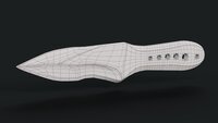 Throwing Knife 3D Models | ActionVFX
