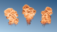Gas Explosions 3D Models | ActionVFX