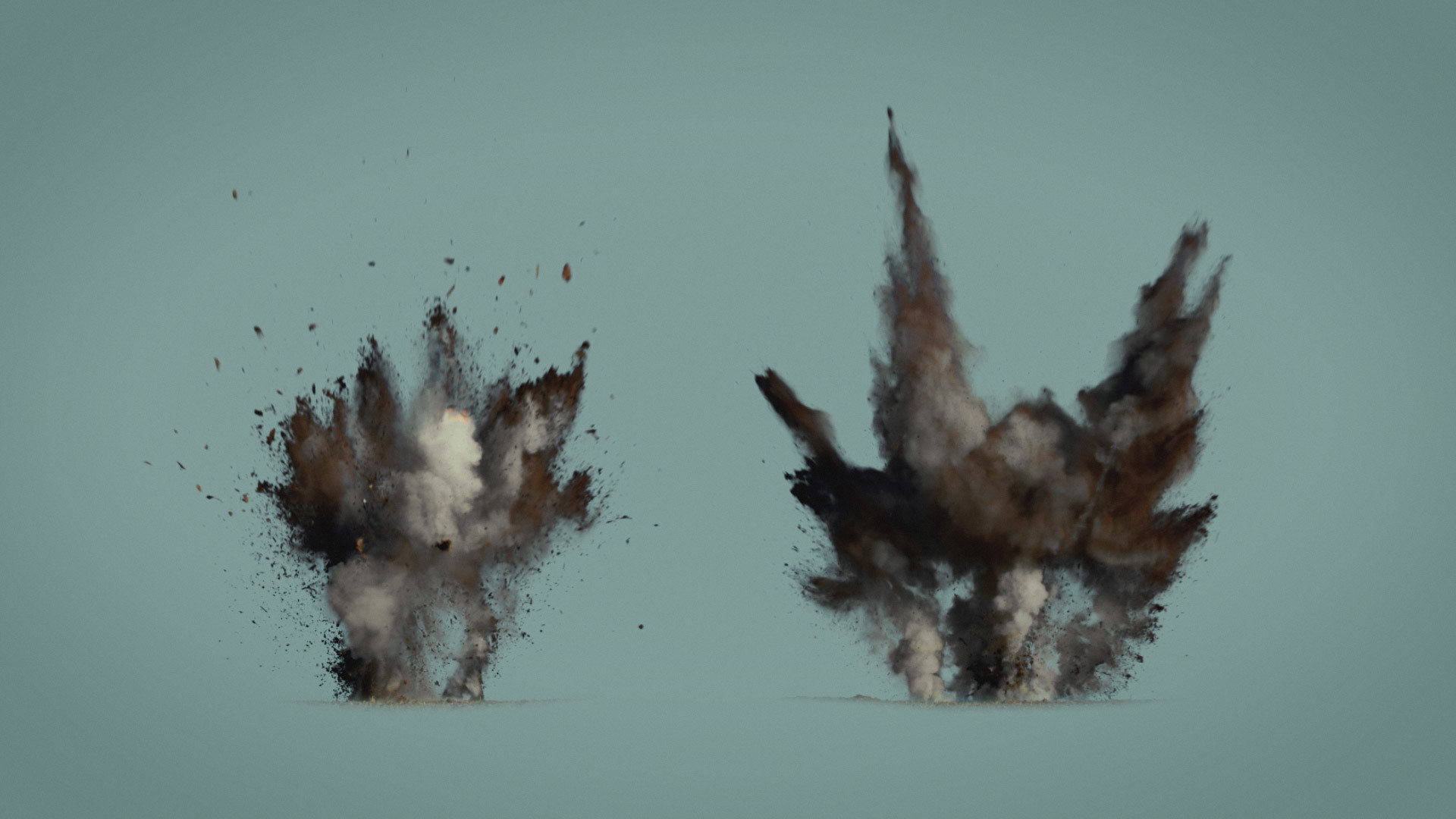 Dirt Blasts Stock Footage Collection | ActionVFX