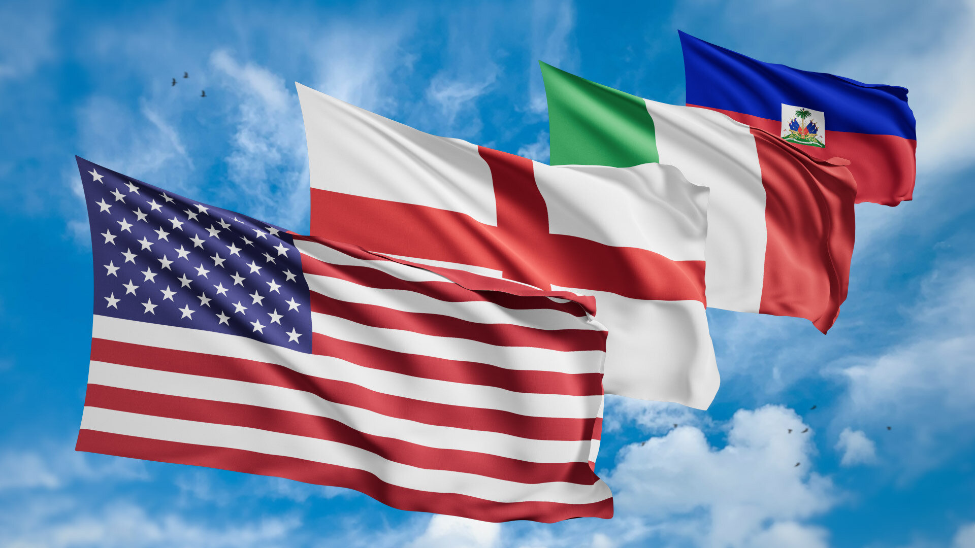 National Flags Stock Footage Collection | ActionVFX